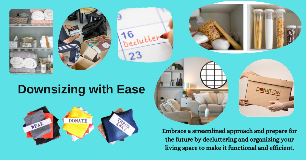 Can you please give me an SEO description for this article. Decluttering and Transitioning to a ...